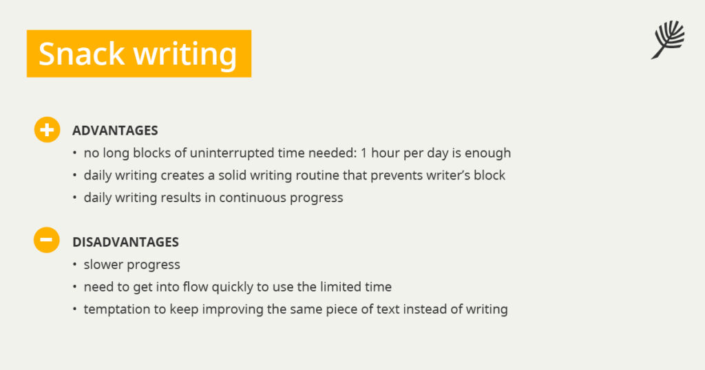 Binge writing vs. snack writing: Which one is better? | Writing Scientist